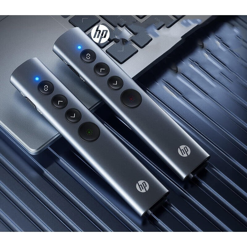 HP SS10/SS10 Pro Wireless Presenter Pen PowerPoint Clicker Remote Laser Pointer Presentation ...