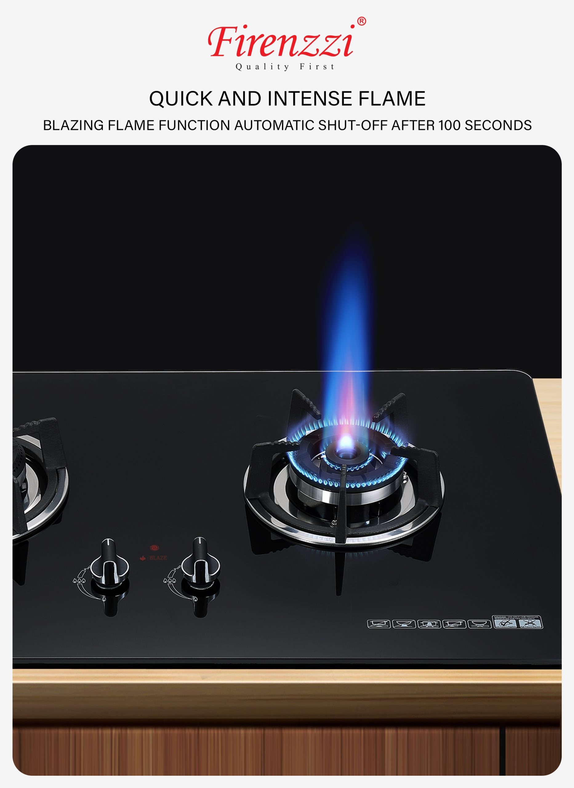 [FREE BASIC INSTALL] Firenzzi FGH-2197 Gas Hob | 2-Burner Tempered ...