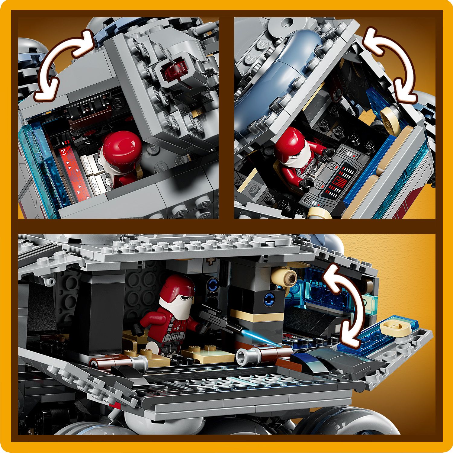 LEGO Star Wars 75413 Republic Juggernaut (813 Pieces) | Shopee Malaysia