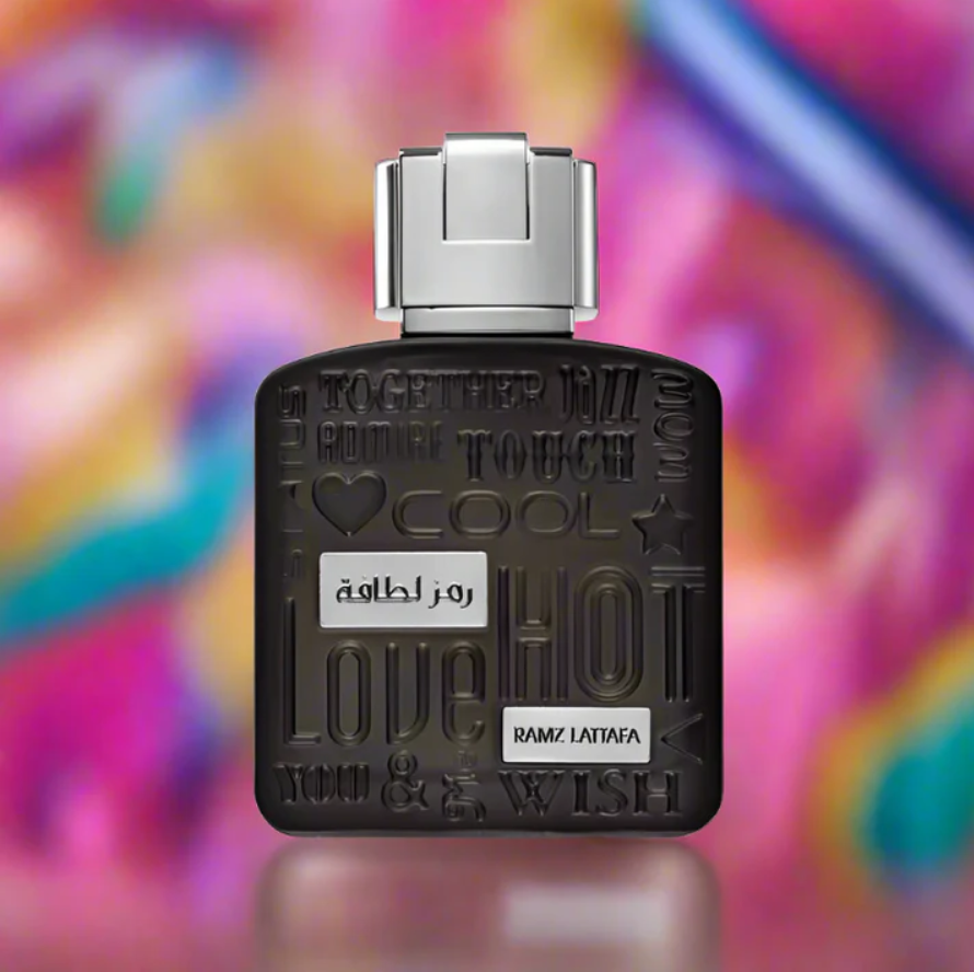 {ORIGINAL} PERFUME RAMZ SILVER WITH 3D HOLOGRAME BY LATTAFA MADE IN UAE ...