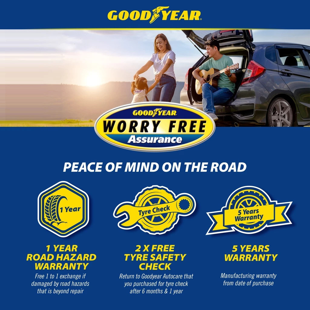 [FREE INSTALLATION] Tayar Goodyear Assurance Maxguard R15 | Shopee Malaysia
