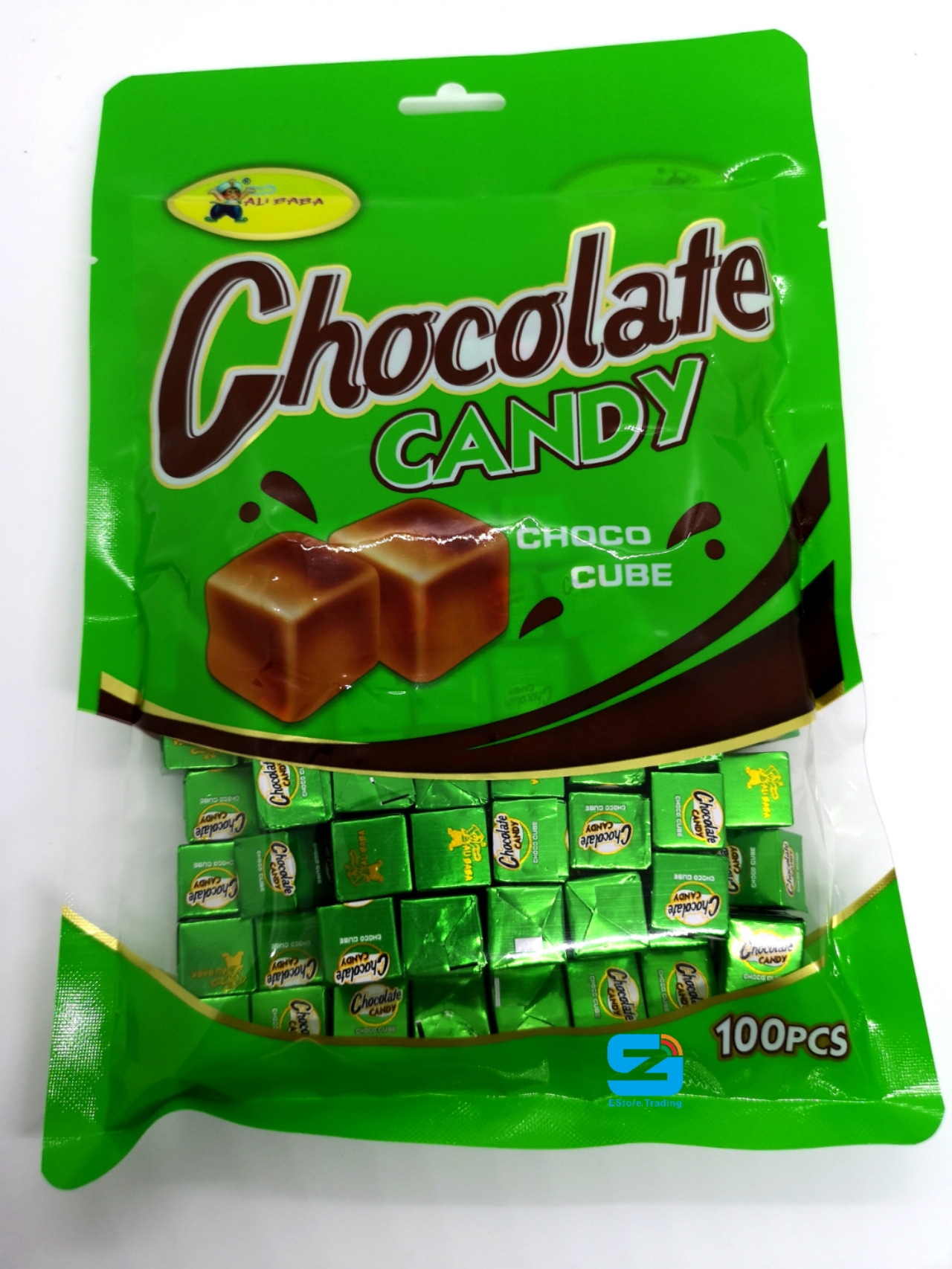 🔥 100pcs- Alibaba Chocolate Candy Choco Cube per Pack- Exp: 30/06/2027 ...