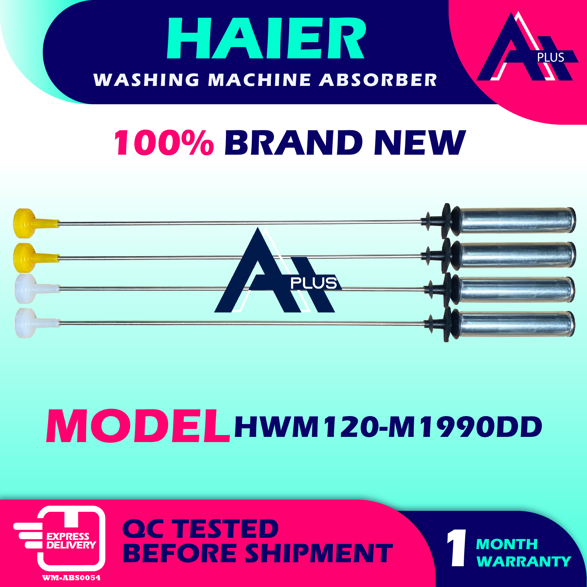 HWM120-M1990DD HAIER Washing Machine Absorber Suspension Rod Damper ...