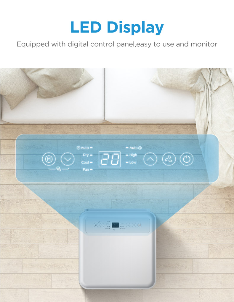 Midea ( MPPA-08CRN7 / MPPA-10CRN7 ) Portable Air Conditioner / Aircond ...