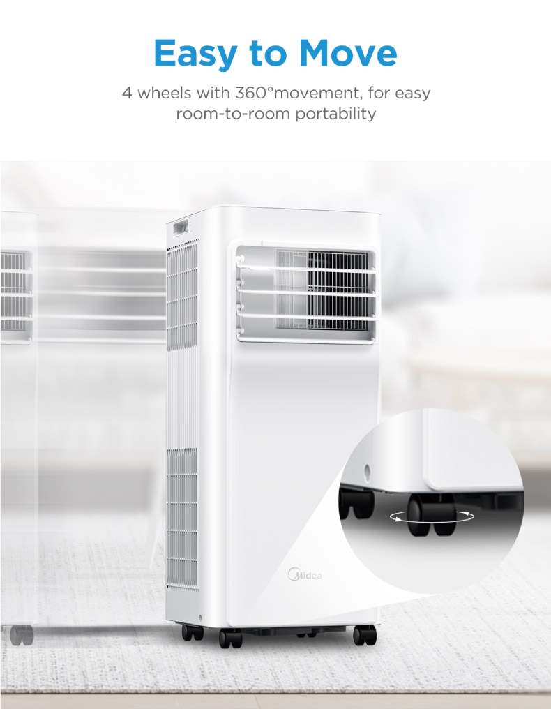 Midea ( MPPA-08CRN7 / MPPA-10CRN7 ) Portable Air Conditioner / Aircond ...