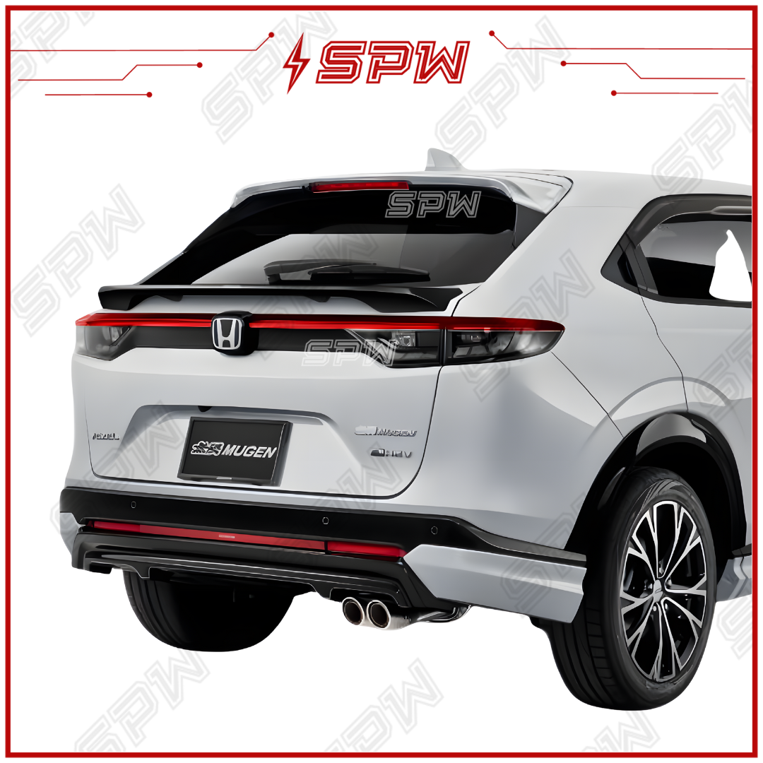 Honda HRV / Vezel (2022-2025) MUGEN Spoiler Top Mid Rear Trunk Ducktail ...