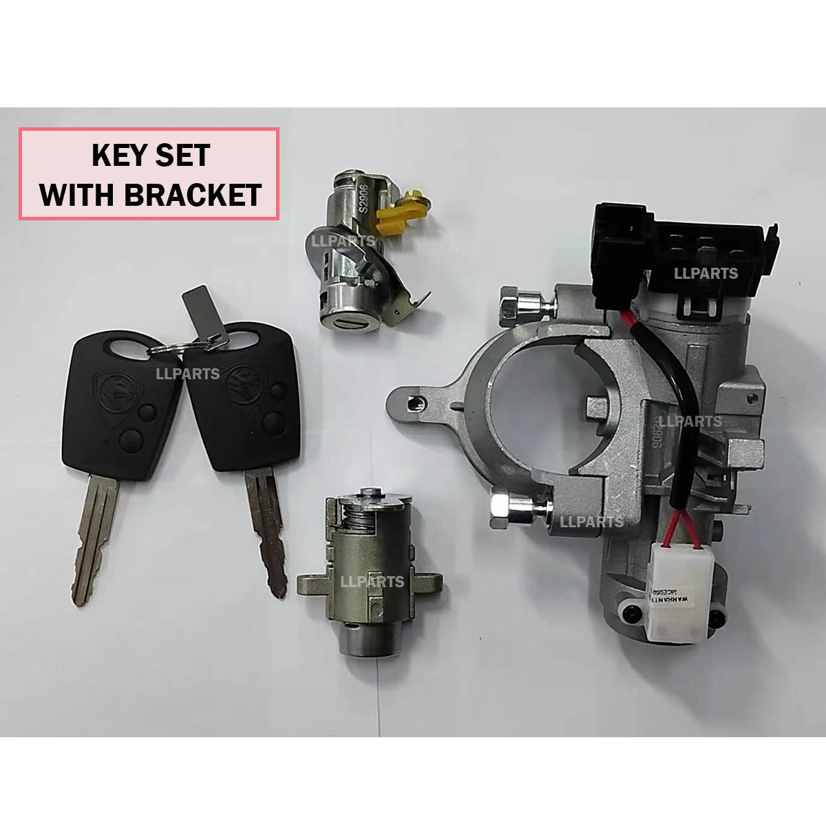 Proton Saga BLM FL FLX Key Set Remote Car Kunci Kereta Lock Pintu Start ...