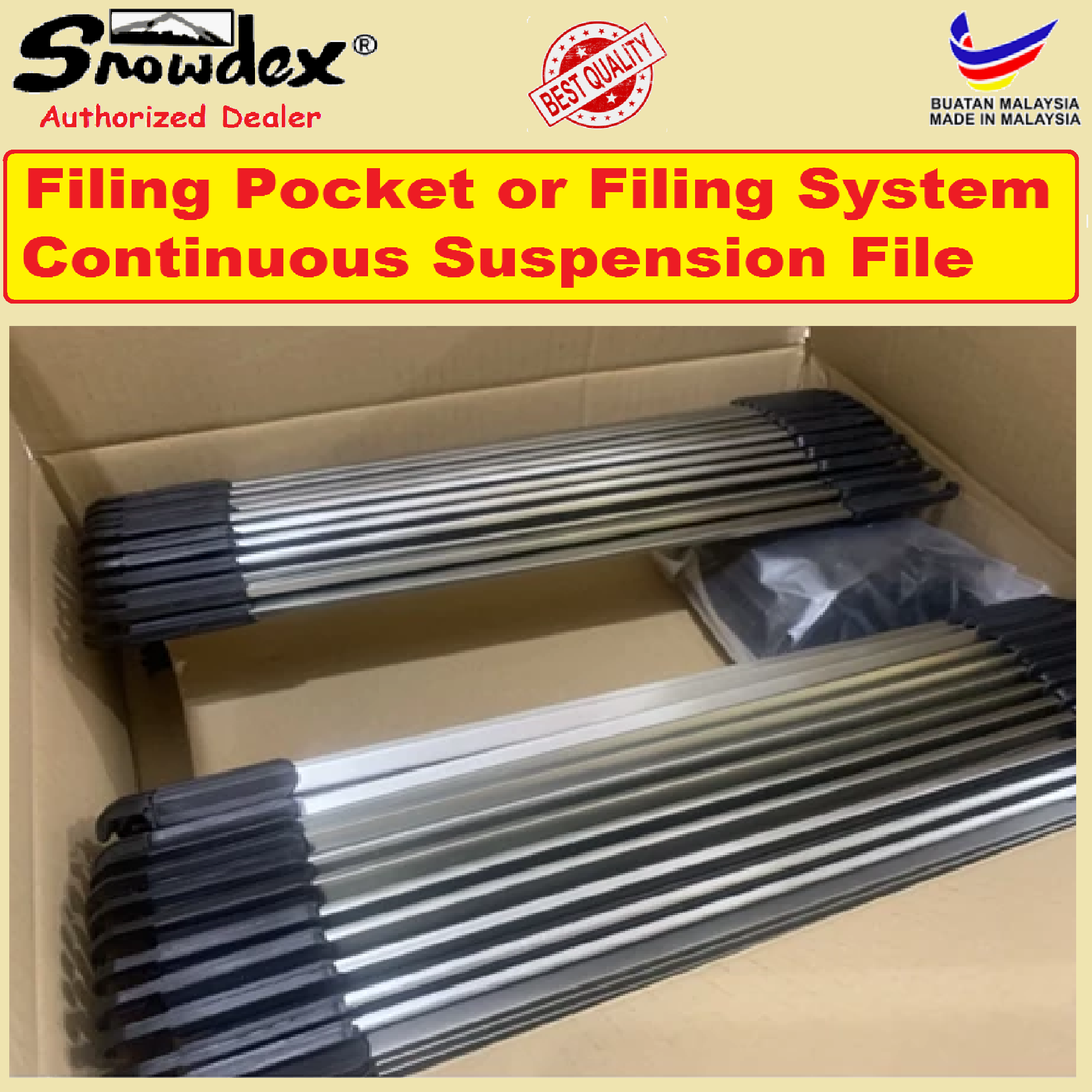 Snowdex Cabinet Filing System Continuous Suspended File Suspension File ...