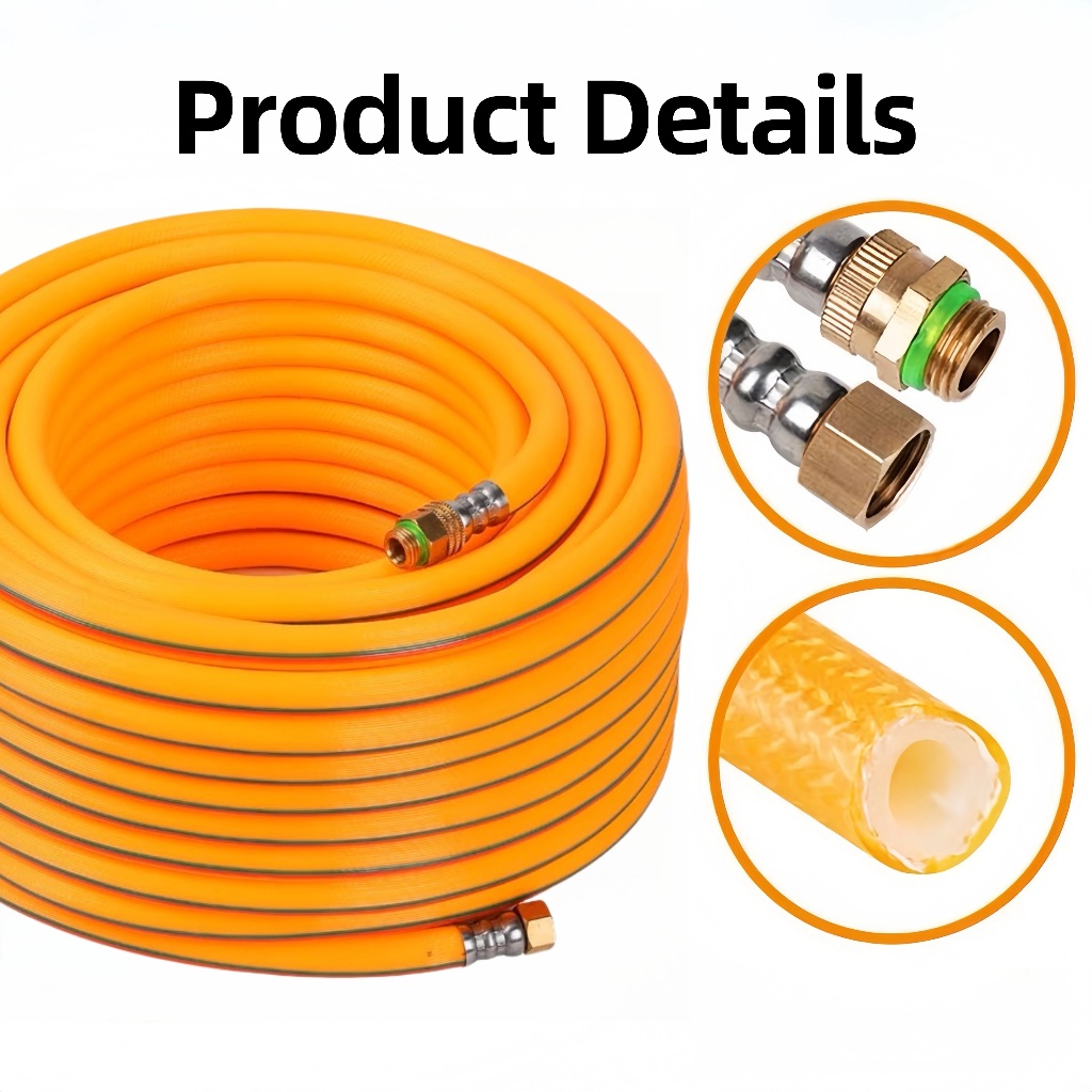50M/100M Air Compressor Spray Hose Water Jet Spray Hose High Pressur ...