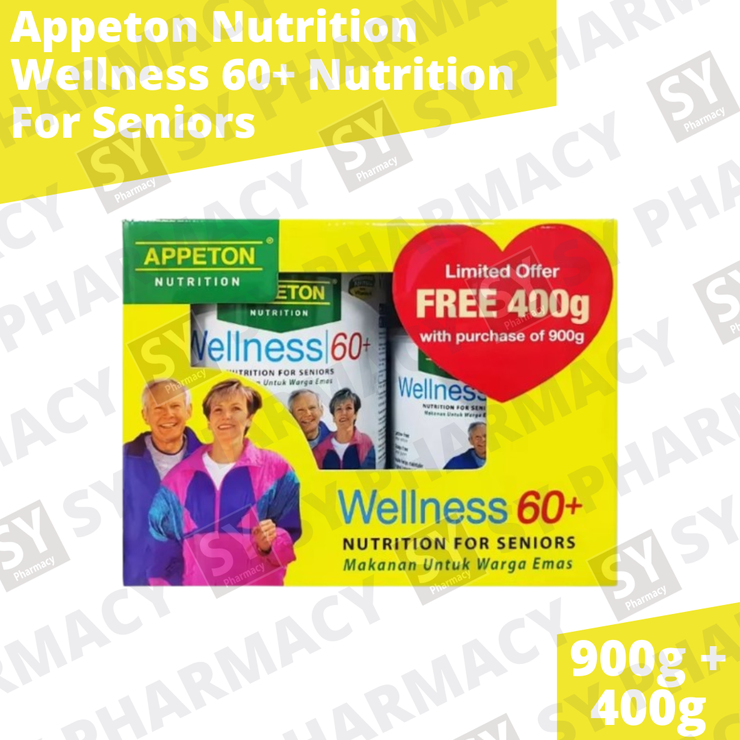 [CLEARANCE STOCK EXP: 10/2025] Appeton Nutrition Wellness 60+ Nutrition ...