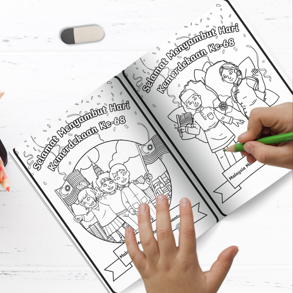 [PDF] 21 Hari Merdeka Ke-68 Coloring Pages For Kids (Edisi Terhad ...