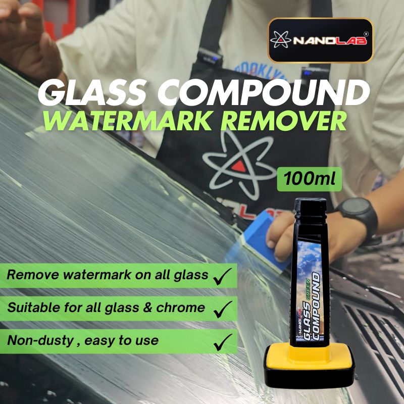 [New Product] Glass Compound | Watermark Remover on all Glass & Chrome ...