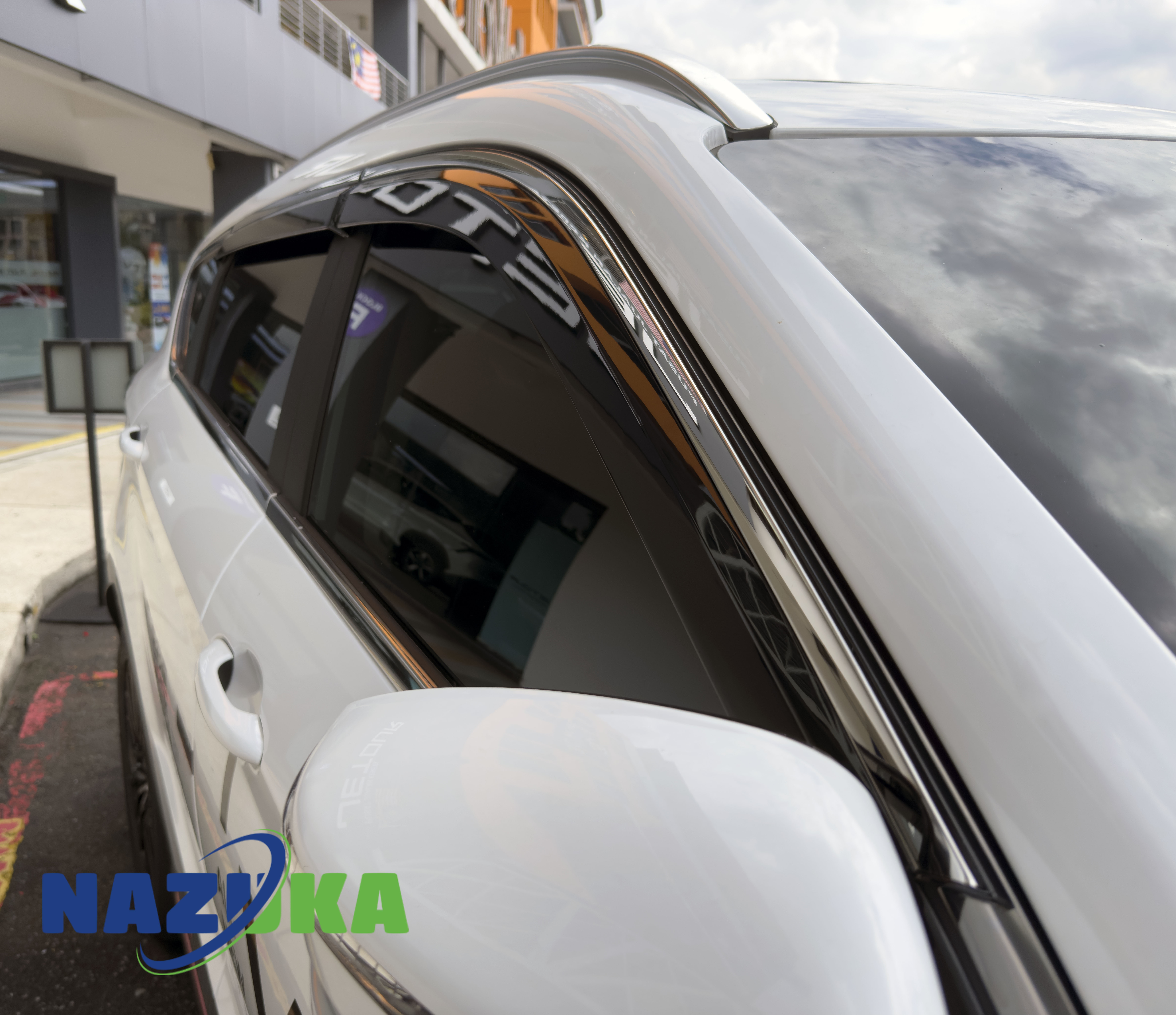 Jetour VT9 2025+ Nazuka Injection Door Visor With Premium Stainless ...