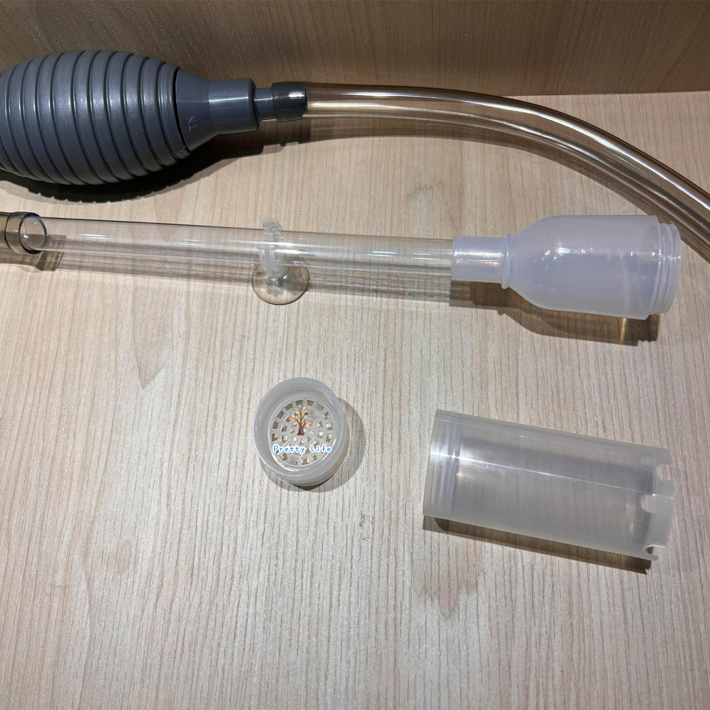 🐟Box Packaging🐟 2.6 meter Aquarium Siphon Gravel Cleaner Fish Safe Tank ...