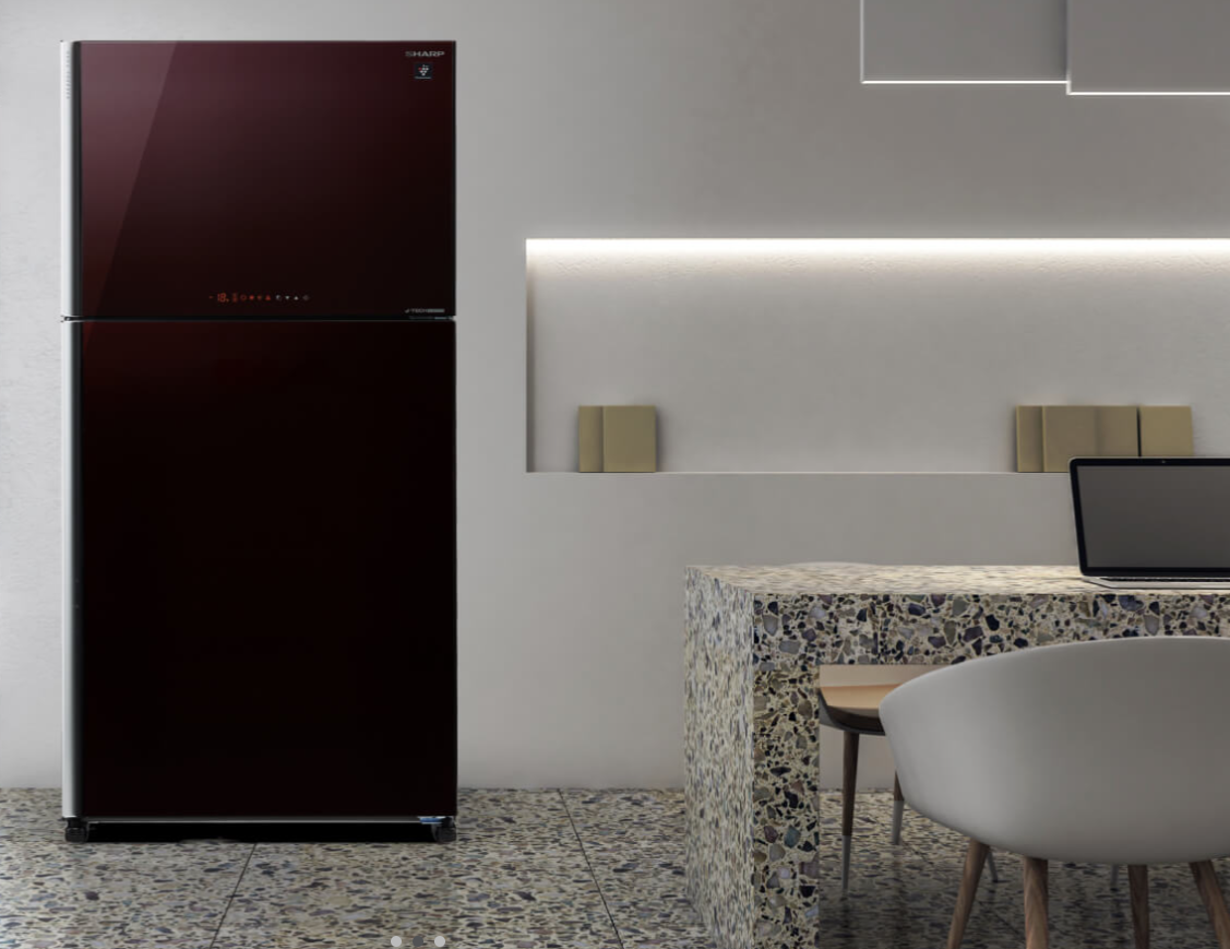 [FREE DELIVERY] SHARP Inverter 2 Door Refrigerator | Peti Sejuk | 610L ...