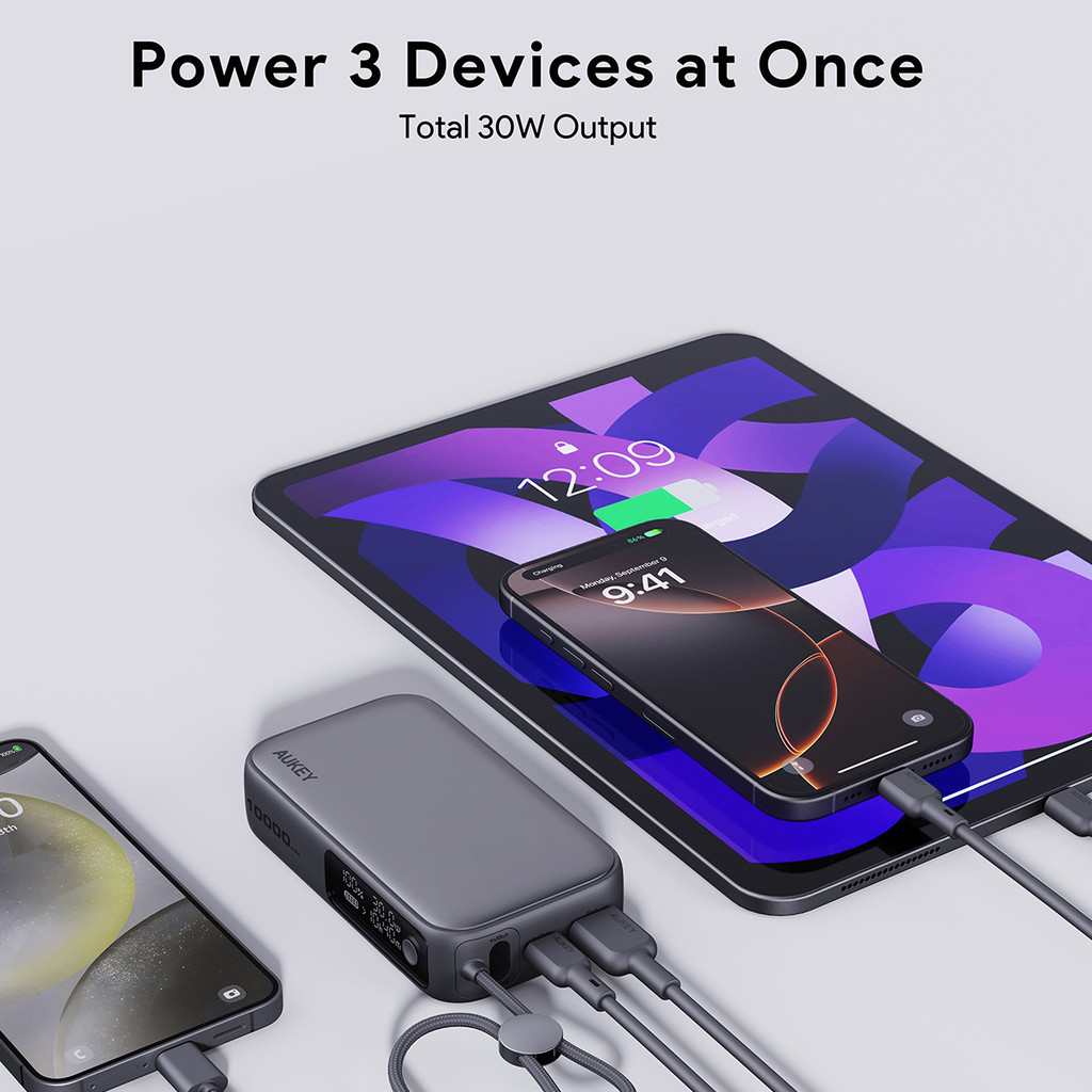Aukey PB-Y47 10,000mAh | PB-Y37 20,000mAh Fast Charging Powerbank ...