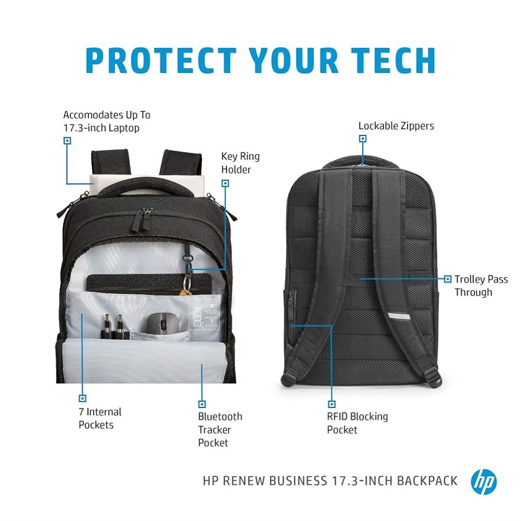 HP Professional / Pavilion 300 Gaming Backpack suitable up to 17.3 ...