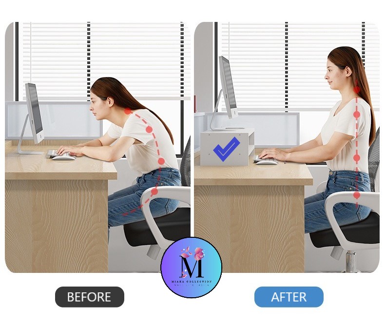 Computer Monitor Screen Riser Pc Shelf Laptop Monitor Stand Monitor ...