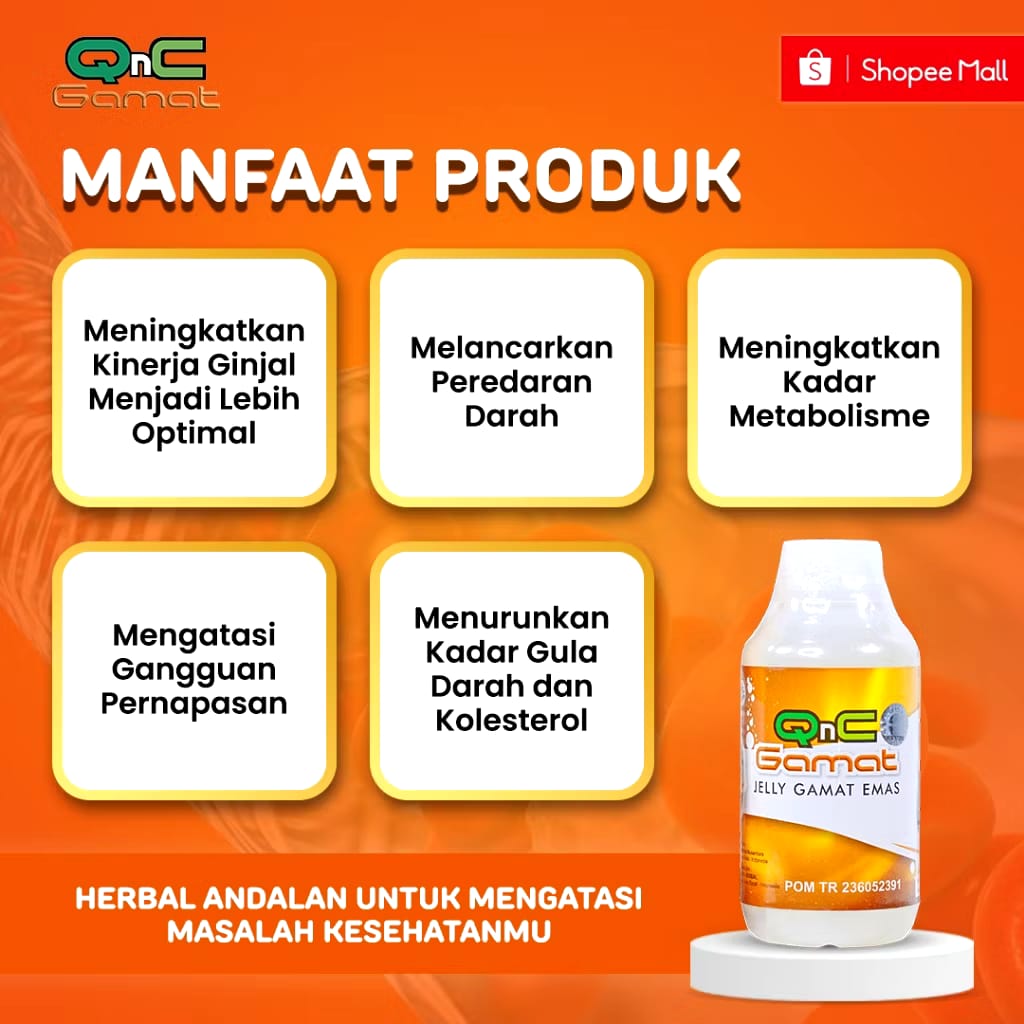 QNC Jelly Gamat Herbal Medicine Treats Various Diseases Ubat Herba ...