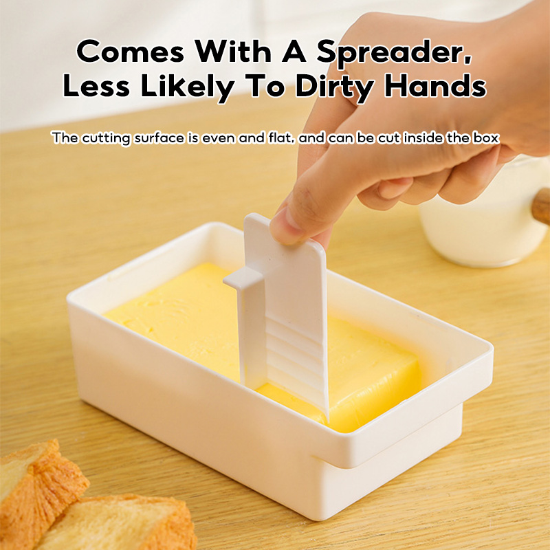 Japan Butter Storage Box With Cutter & Cover Eco-Friendly Butter ...