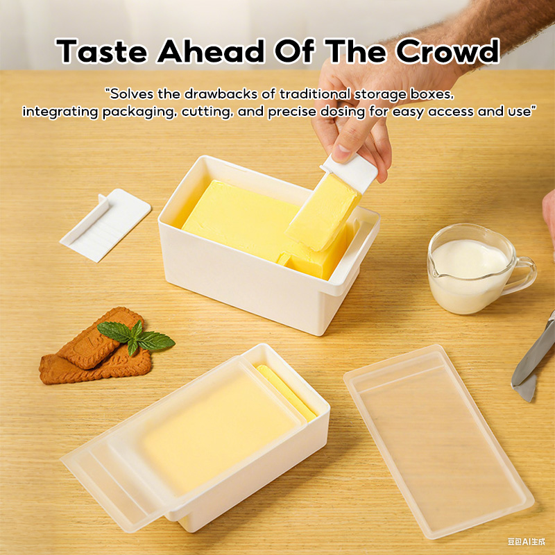 Japan Butter Storage Box With Cutter & Cover Eco-Friendly Butter ...