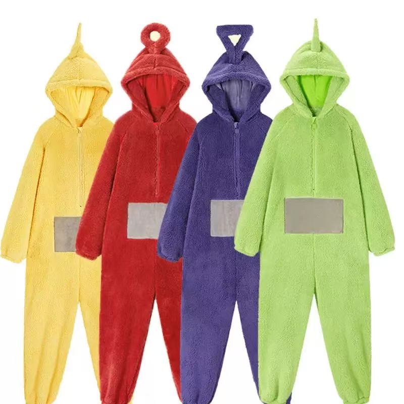 【Ready Stock】Cartoon Teletubbies Costume Onesie Pajamas Kid's Onesie ...