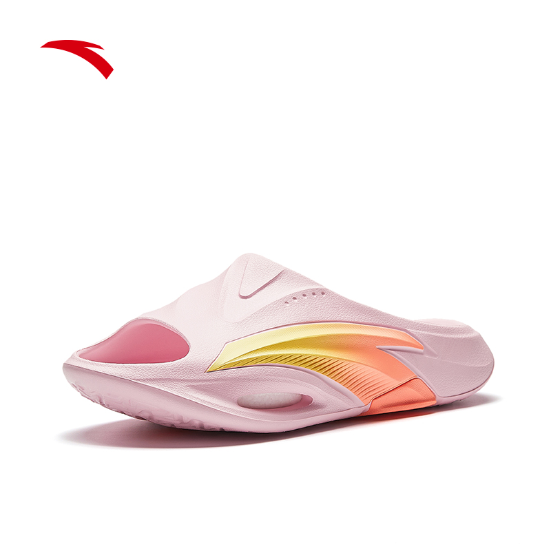 ANTA Men Nitrogen Bubble Basketball Slippers 9125B1808S-3 -Pink/Orange ...