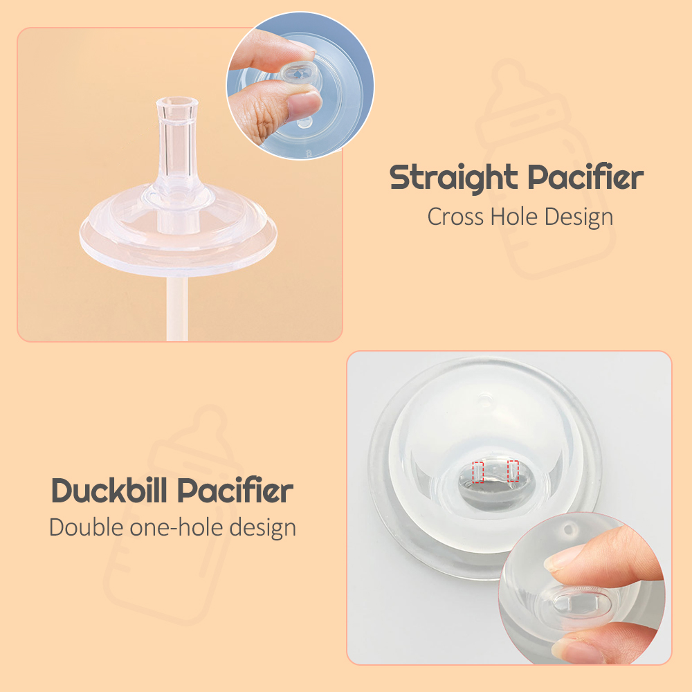 BEVAVAR 5CM Baby Pacifier Newborn Baby bottle replacement nipple Anti ...