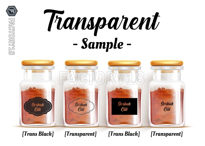 Kitchen Labels Waterproof Label Dapur Kalis Air DIY Kitchen Label ...