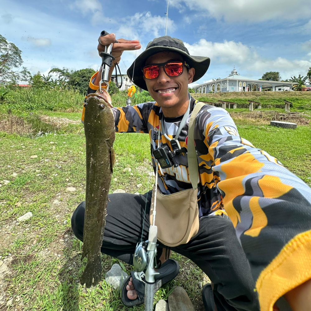 EXP MADBONE MINI Soft Rubber Frog Expert For Snakehead Hunter Haruan ...