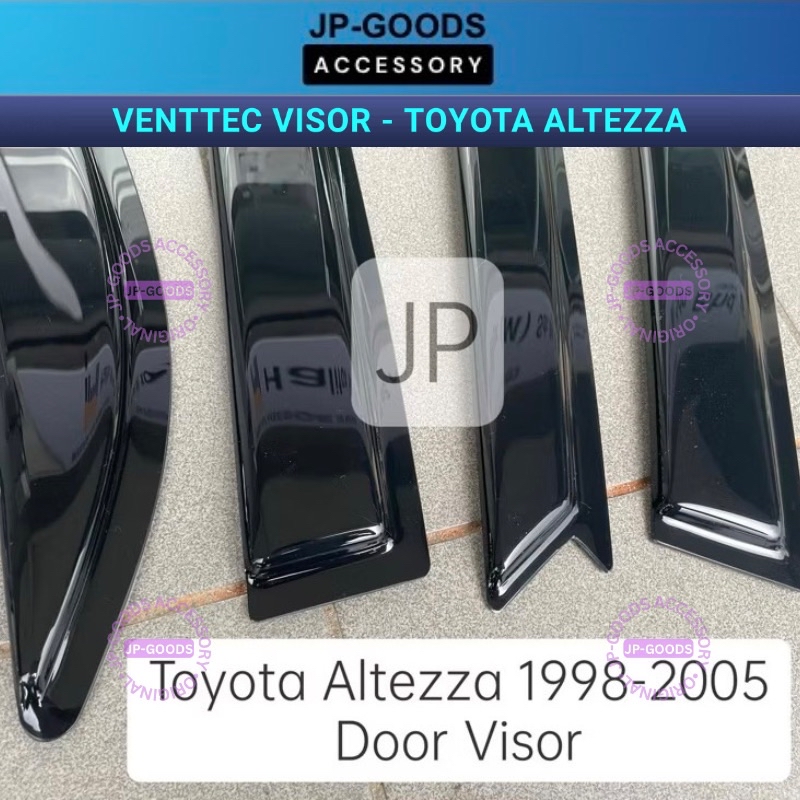 Toyota Altezza (sedan) 1998-2005 Venttec Door Visor / Window Vent Visor ...