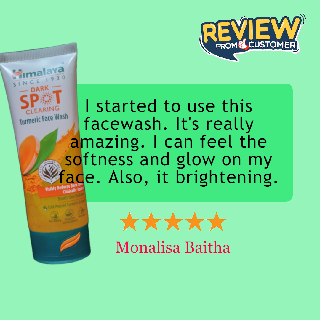 Himalaya Dark Spot Clearing Turmeric FaceWash FacePack Reduce Dark ...