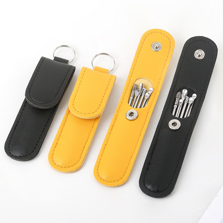 🇲🇾 Ready Stock 6pcs Ear Wax Removal Tool Ear Pick Set Ear Picking ...