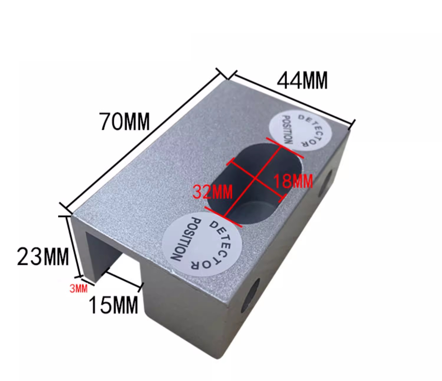 YMY Conceal / Surface / Frameless Electric Drop Bolt Door Lock DC 12V ...