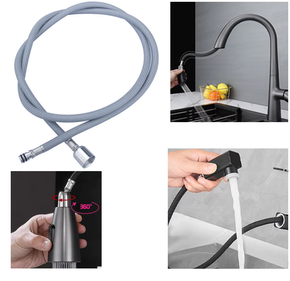 Replacement Kitchen Faucet Pull Out Hose Quick Connect Pull Out Hose ...