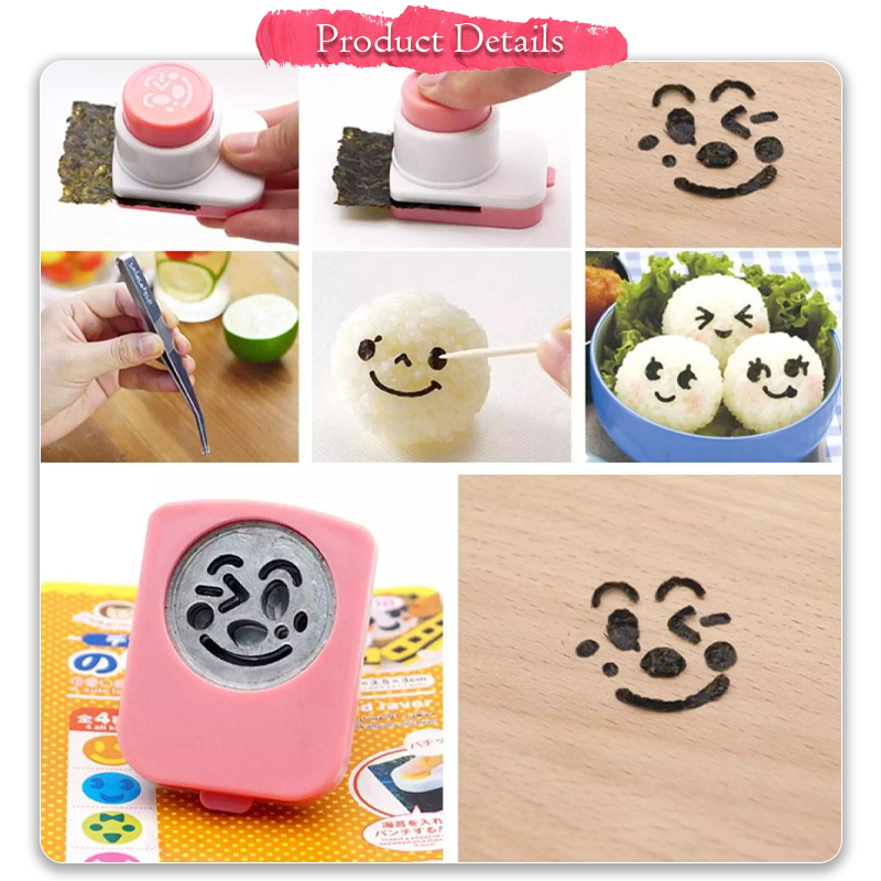 [Little B House] Seaweed Puncher Seaweed Cutter Bento Accessories Rice ...