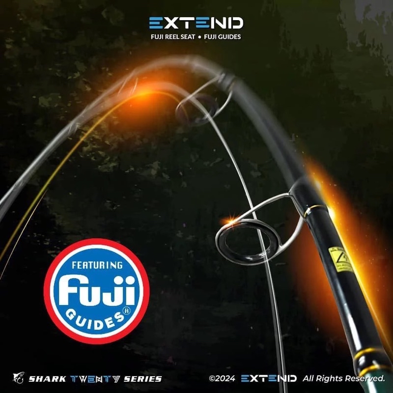 2024 New EXTEND SHARK TWENTY SERIES Baitcast Rod Dan Spining Rod ...