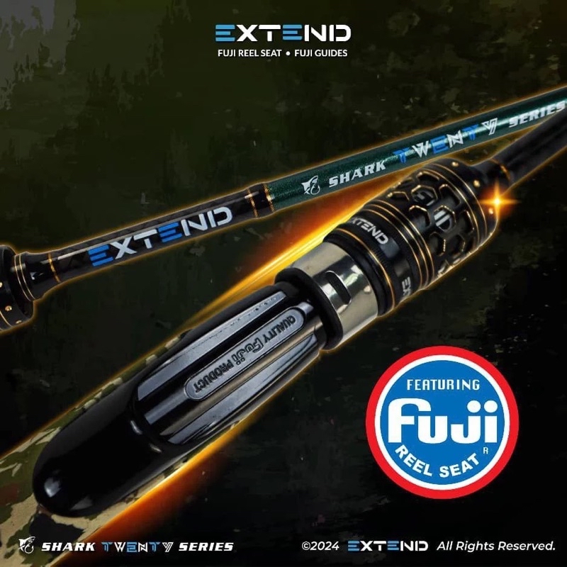 2024 New EXTEND SHARK TWENTY SERIES Baitcast Rod Dan Spining Rod ...