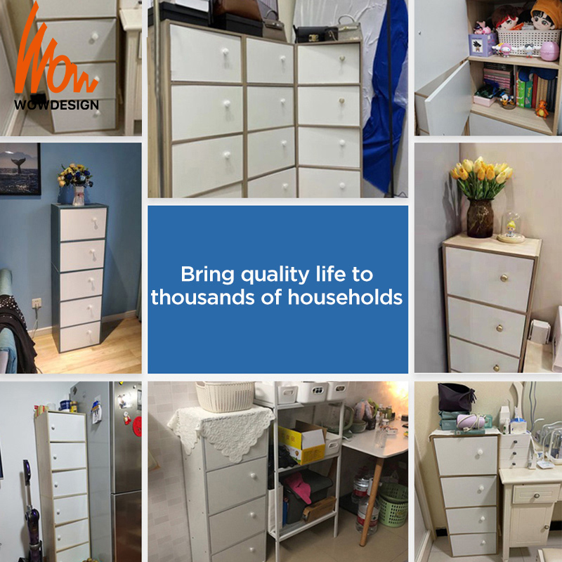 Storage Cabinet With Doors 6 Tier Bertutup Storage Cabinet Black Rak ...