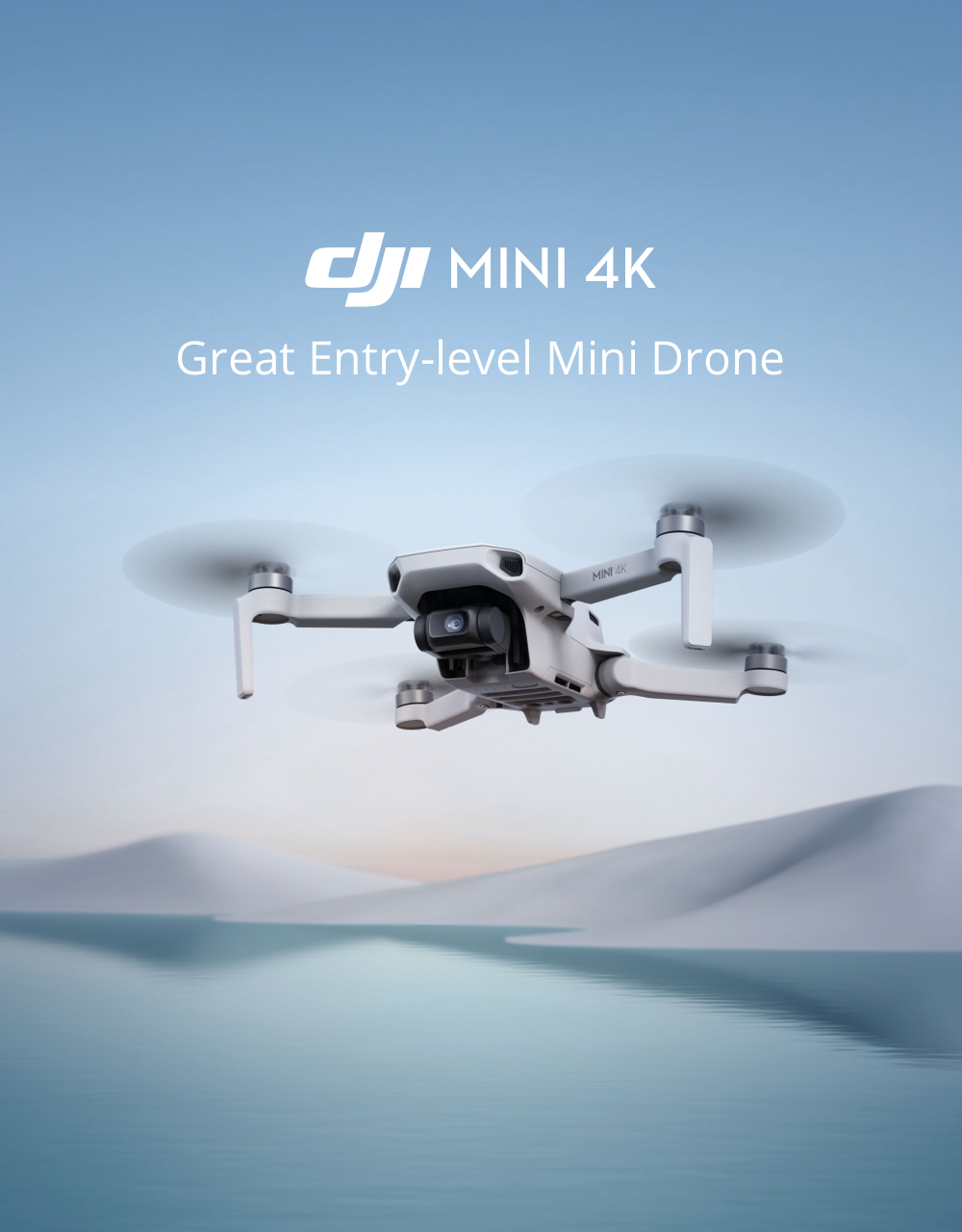 DJI Mini 4K - Under 249 g | Easy To Use | Intelligent Modes | 31-Min Max Flight Time | 38 kph ...