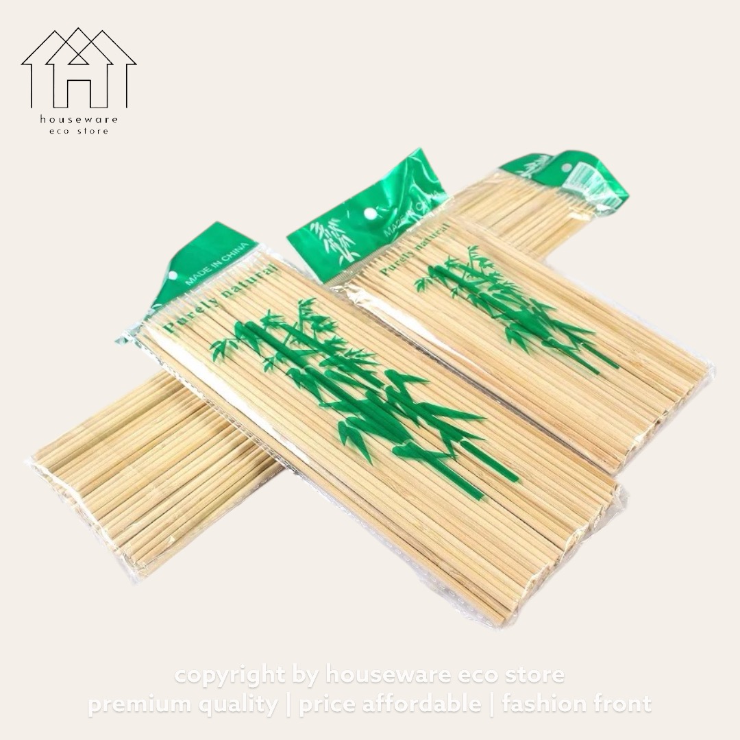 Bamboo Skewer / Lidi Sate / Satay Stick / Batang Lidi Satay BBQ Stick ...