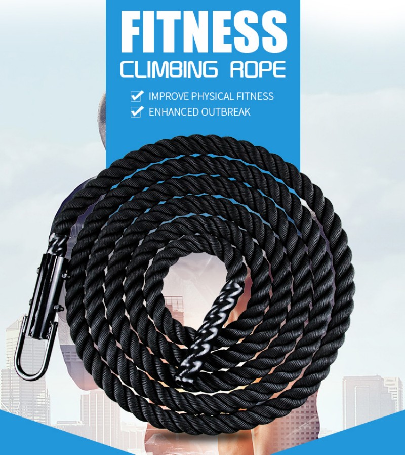 Climb Rope Fitness Climbing Workout 4.5m Strength Training Battling ...