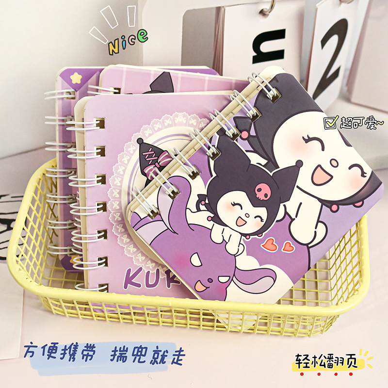 Whitespace Cute Sanrio Mini Ring Notebook Kids Small Book Buku Nota ...