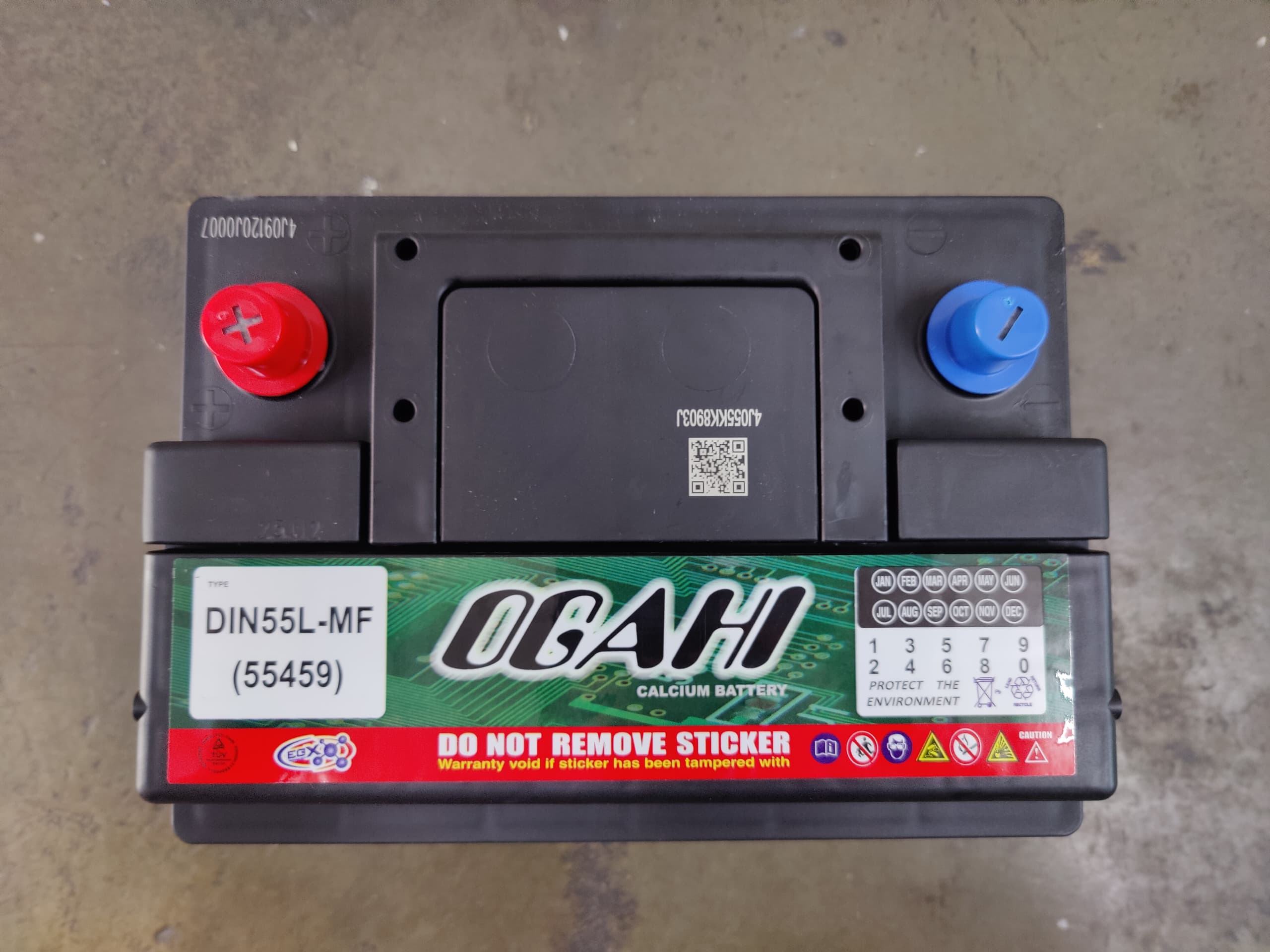 [ Installation Provided ] DIN55R / DIN55L LN2 OGAHI MF | Car Battery ...