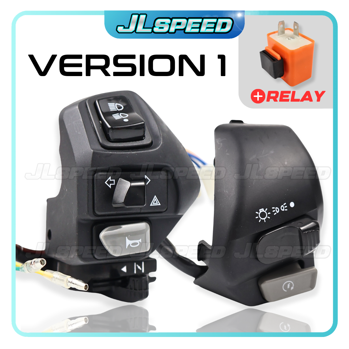 LC135 HANDLE SWITCH KIRI KANAN YAMAHA PNP NVX EGO EGO'S SOLARIZ NOUVO ...