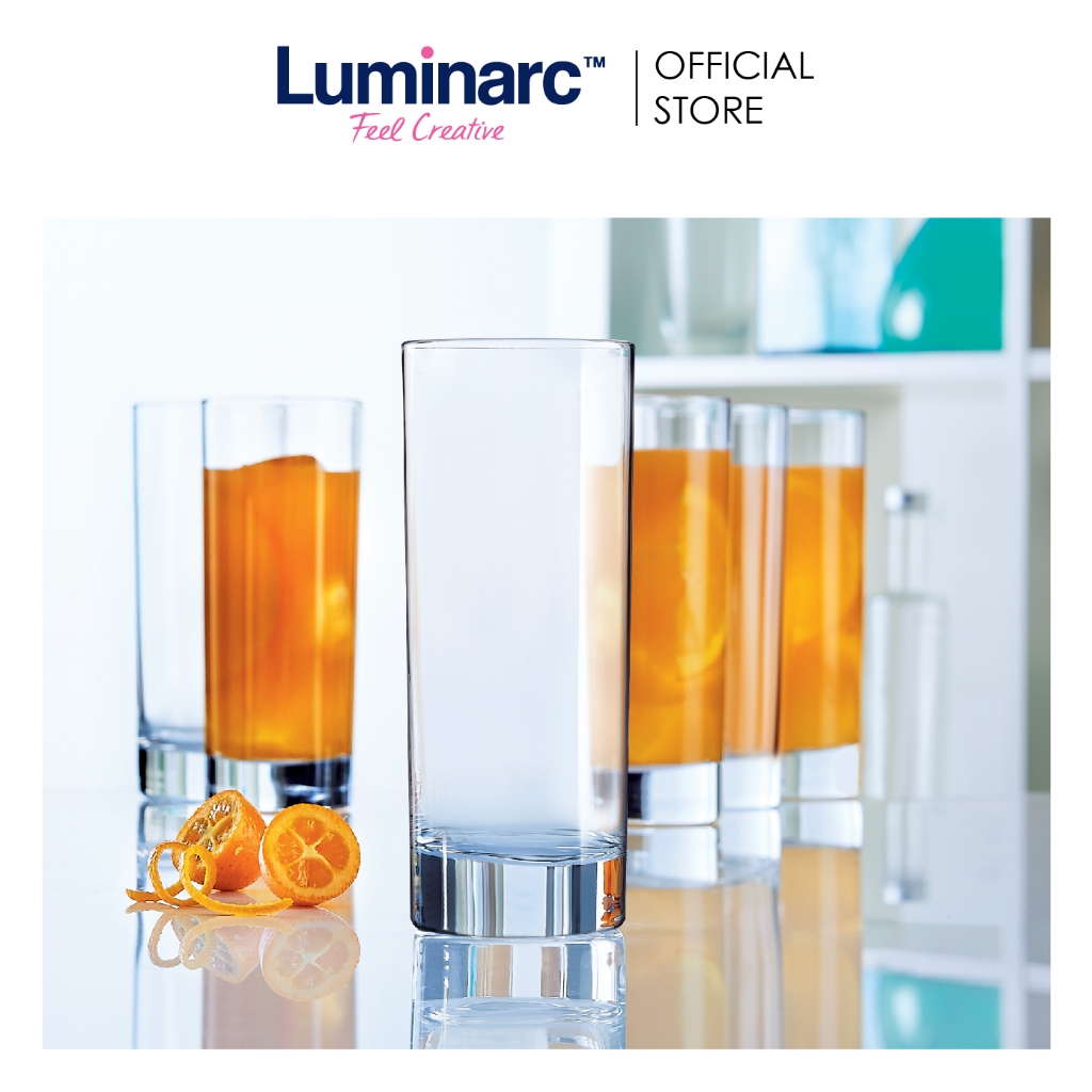 Luminarc 6Pcs Islande Highball Glass Set - (290ML) [Model: D6293 ...