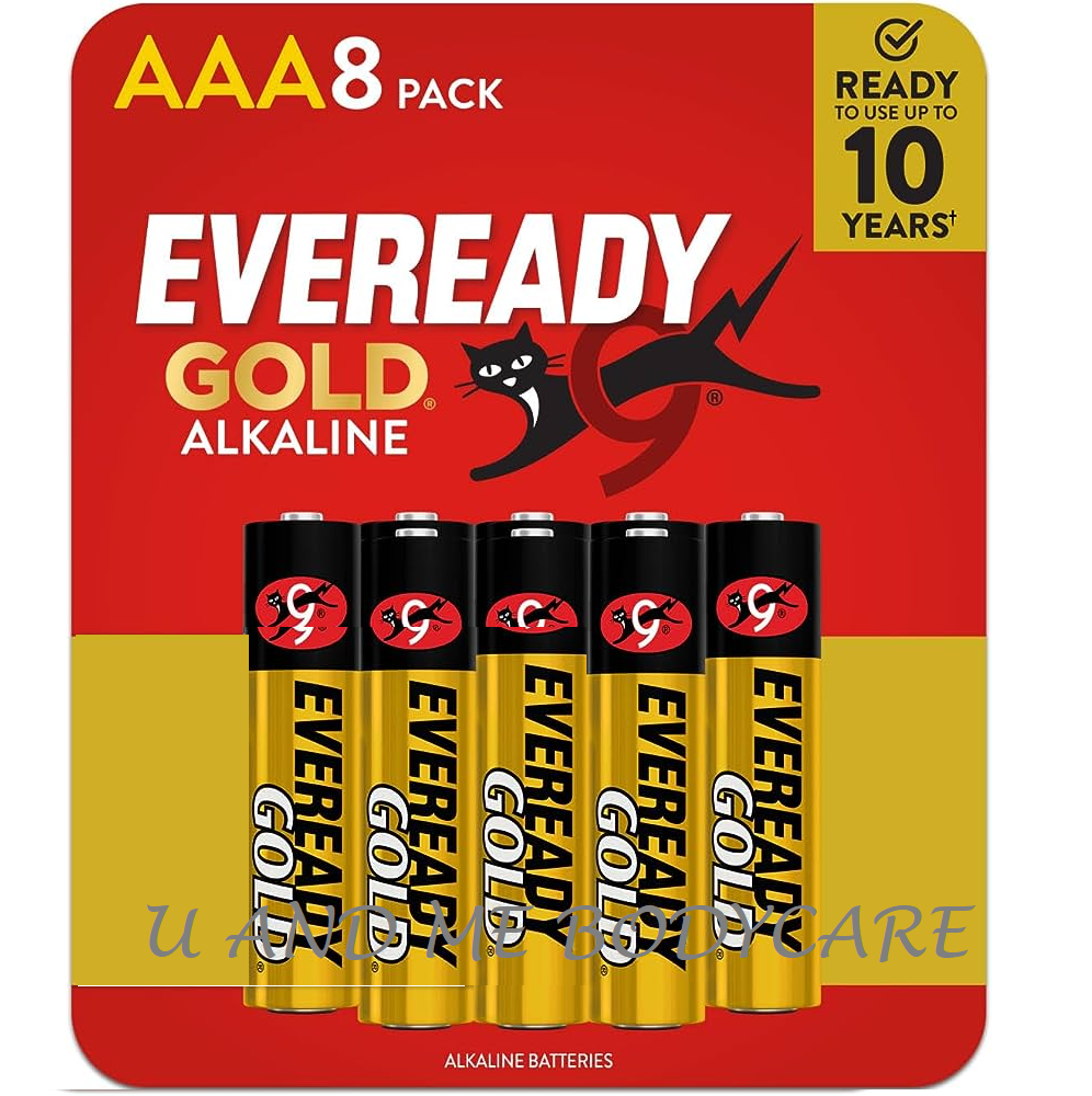 Eveready Battery Gold 8AA/AAA | Shopee Malaysia