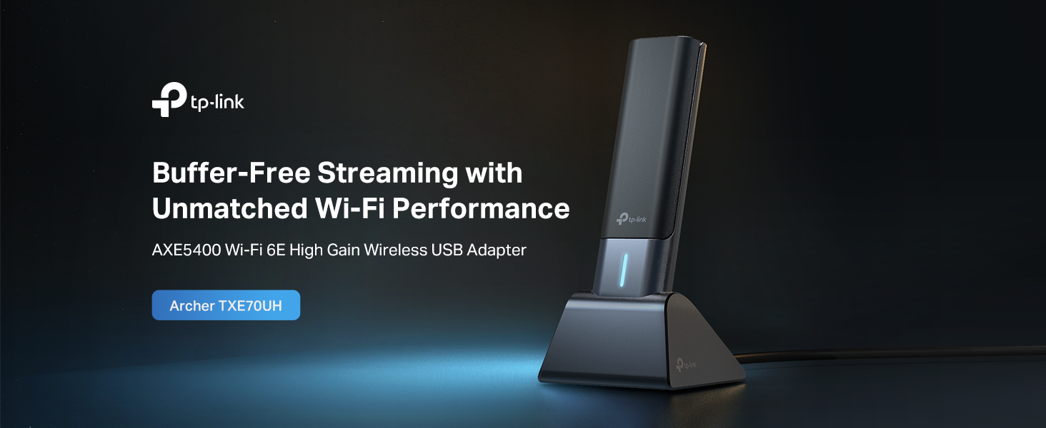 TP-Link Archer TXE70UH AXE5400 Wi-Fi 6E High Gain Wireless USB Adapter | Shopee Malaysia