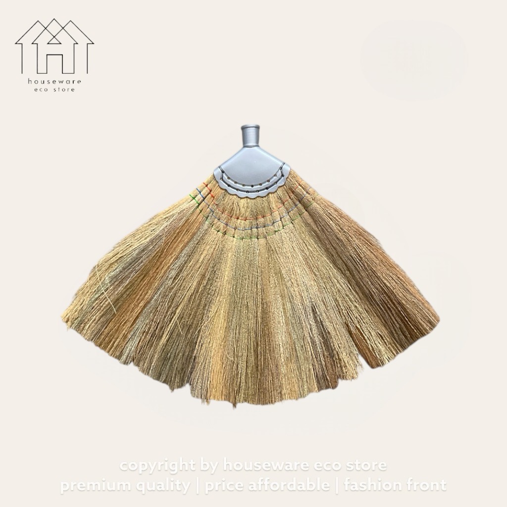 Wooden Handle Paddy Broom / Penyapu Jerami Buluh / Penyapu Lantai Floor ...