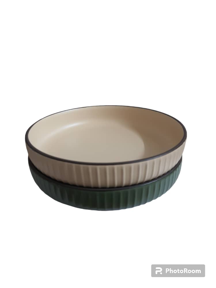 Nordic Ceramic Deep Plate 21cm | Shopee Malaysia
